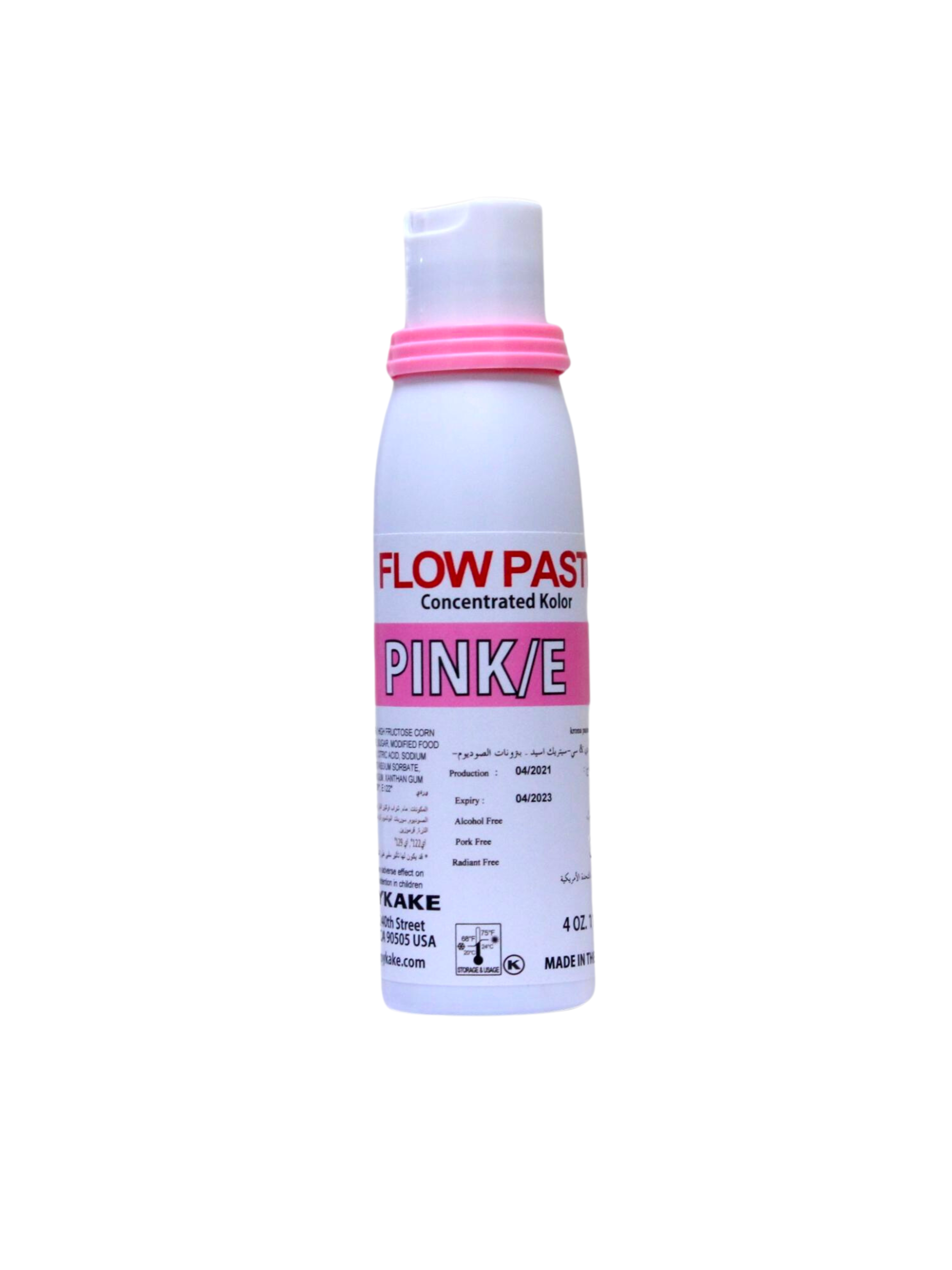 Flow Paste - Pink 4oz - 05/26 – Cakebox.ME