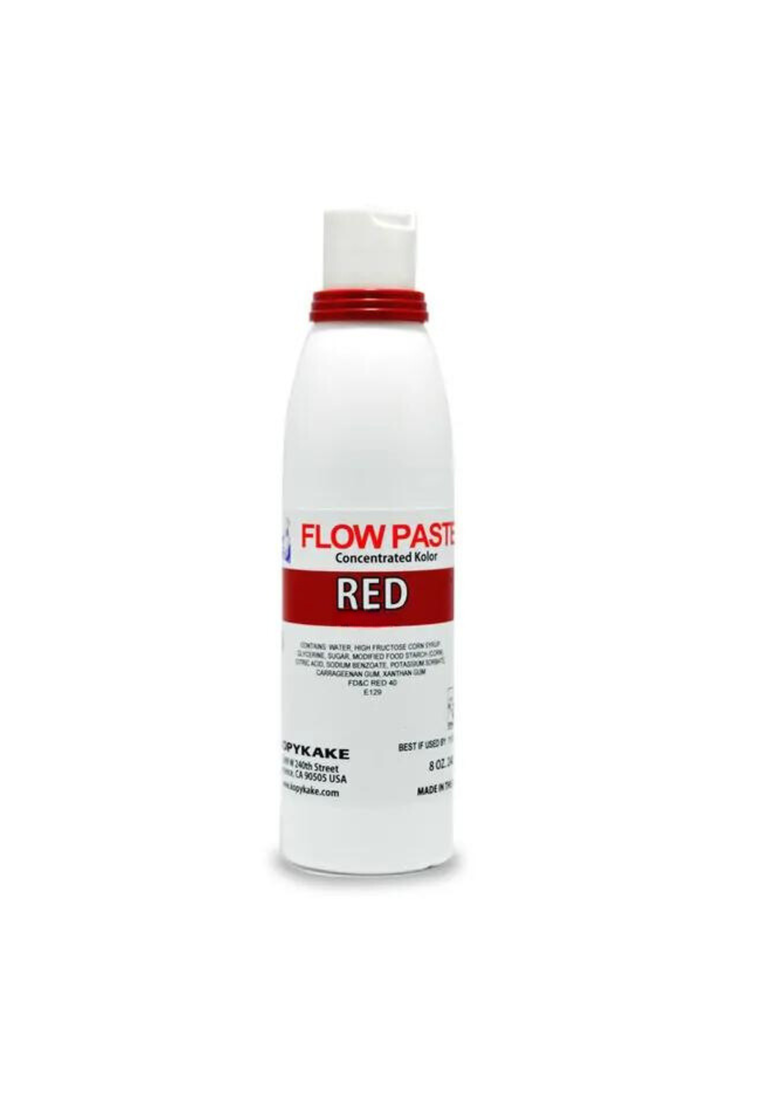 Flow Paste - Red 4oz - Expiry 04/24 – Cakebox.ME