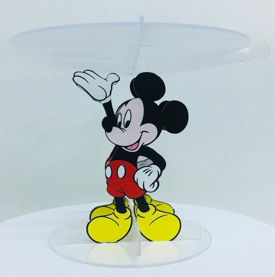Mickey Mouse Acrylic Cake stand – Cakebox.ME