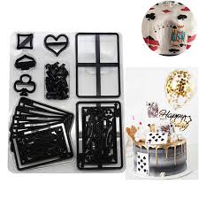 Playing Card SILHOUETTE SET – Cakebox.ME